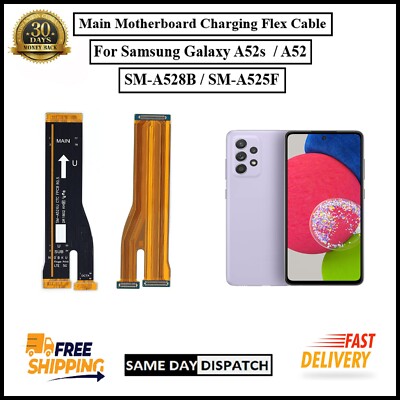 For Samsung Galaxy A52s / A52 Main Motherboard Charging Flex Cable ...