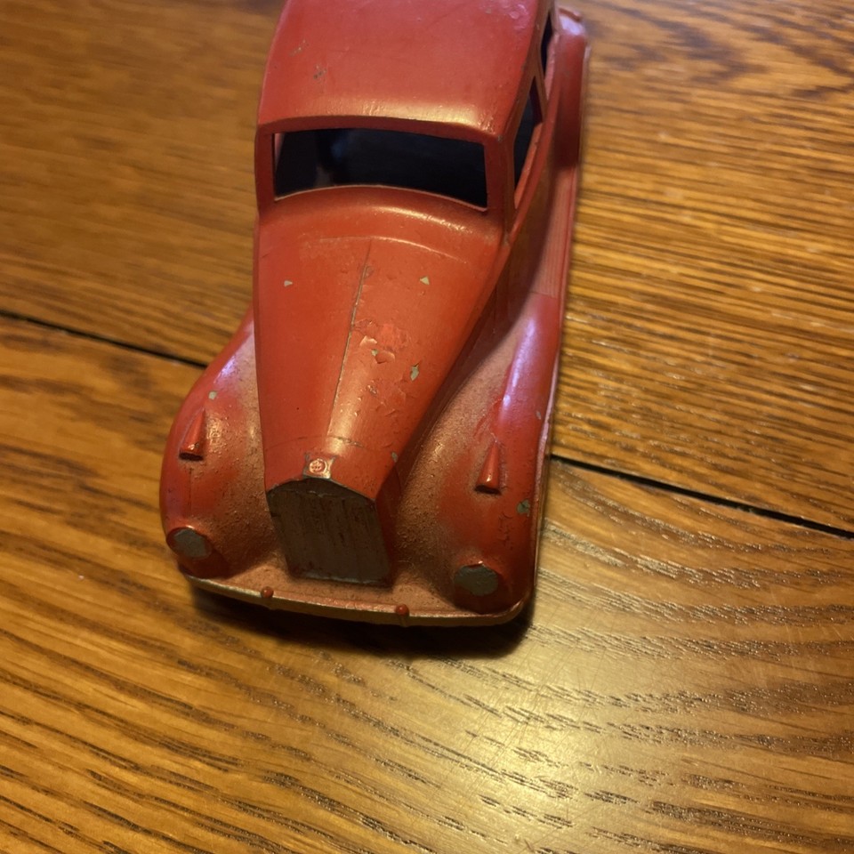 TOY PRODUCTS.ROBIN HOOD.DIE CAST.METAL. Red Saloon Car | eBay UK