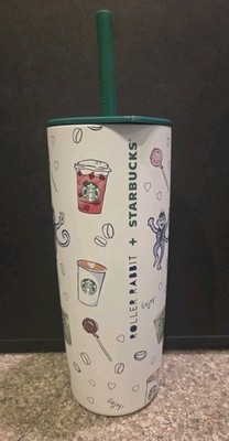 STARBUCKS 2025 CHRISTMAS 24fl ROLLER RABBIT TUMBLER MUG COLD CUP *NEW ...