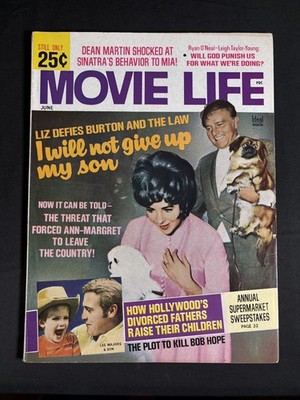 MOVIE LIFE Magazine JUNE 1967 Dean Martin LIZ TAYLOR Elvis Presley DEAN ...