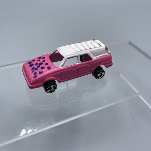 Vintage Tootsie Toy Diecast Car Pink Ford Taurus Ranch Wagon Polkadot ...