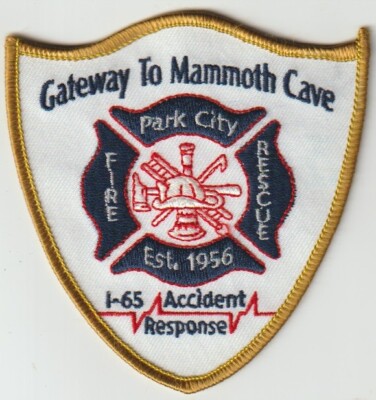 Park City KY Fire Rescue "Gateway to Mammoth Cave" patch shipped from ...