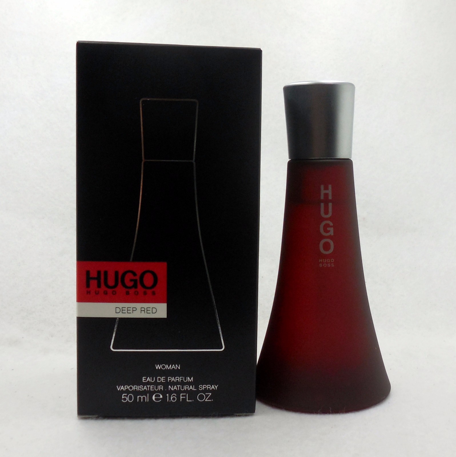 HUGO DEEP RED BY HUGO BOSS EDP SPRAY FOR WOMEN 50 ML/1.6 FL.OZ. (D ...