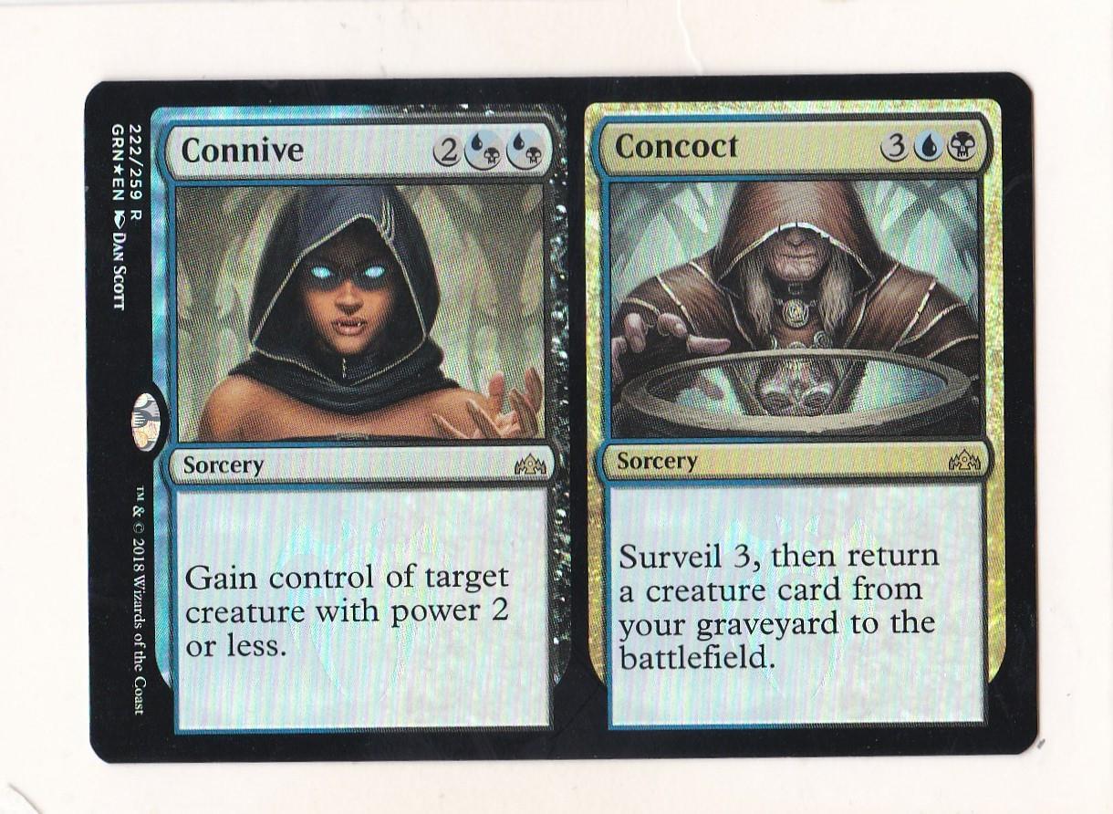 Magic: MTG: Guilds of Ravnica: Foil: Connive // Concoct | eBay