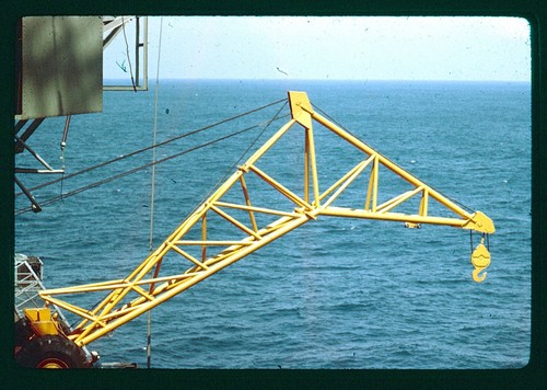 c1960 Crain Equipment Aircraft Carrier Blue Border Slide Transparency ...