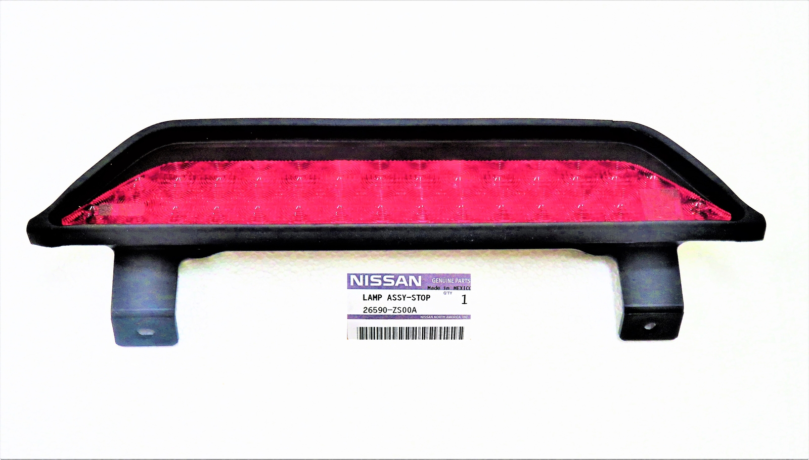 Genuine OEM Nissan 26590-ZS00A High Mount Center 3rd Brake Lamp 08-12 ...