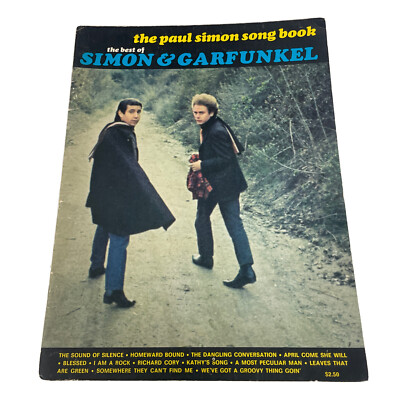 The Paul Simon Song Book the Best of Simon & Garfunkel Sheet Music Book ...