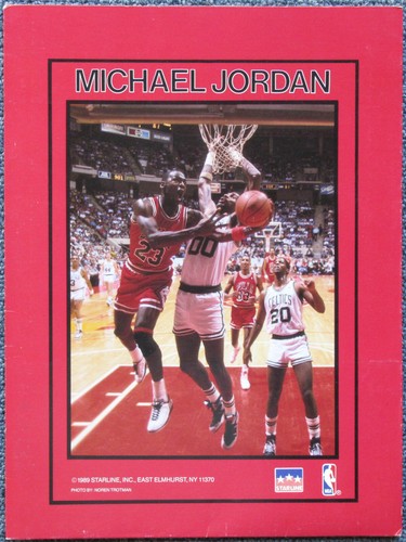 1989 MICHAEL JORDAN - CHICAGO BULLS - Starline Folder - COVER | eBay