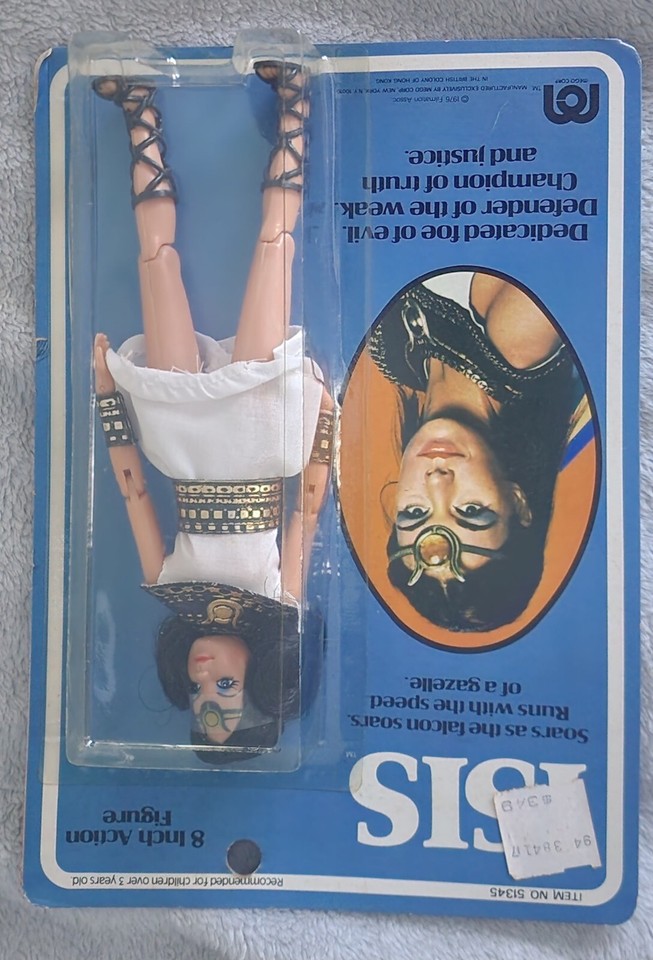 Vintage 1976 Mego ISIS Figure Mint Sealed on Card RARE Awesome Piece | eBay