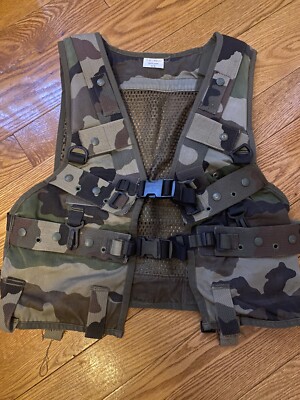 French Military CCE Tactical Vest, Seyntex, 2000, Sz GT- L/XL, 44 ...
