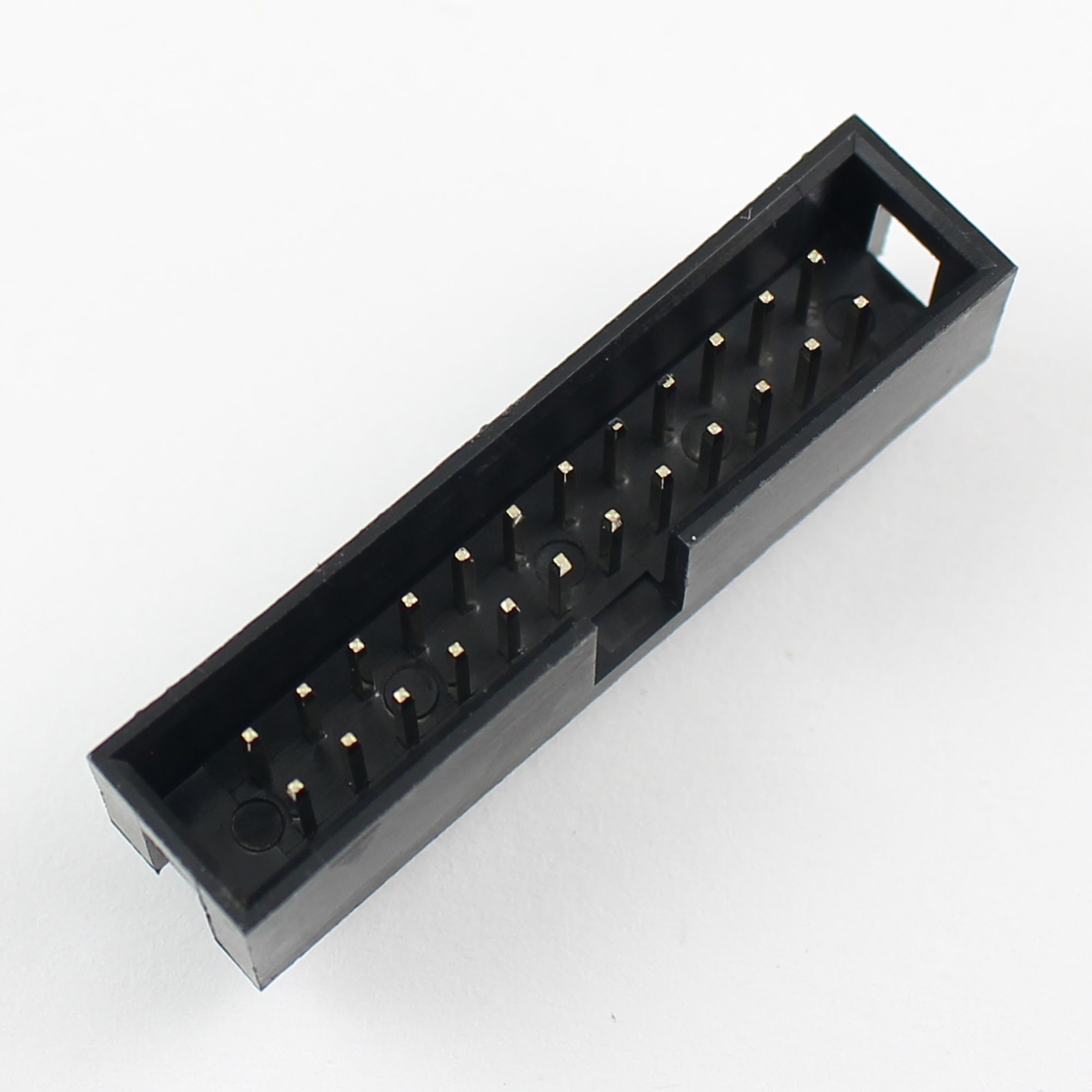 20Pcs 2.54mm 2x12 Pin 24 Pin Straight Male Shrouded Box Header PCB IDC ...