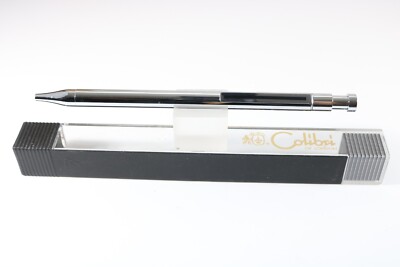 Vintage Colibri Plain Polished Chrome Ballpoint Pen (Cased & Refill) | eBay