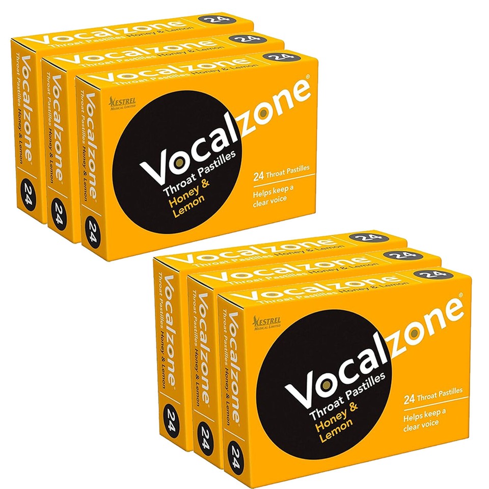 Vocalzone 24 Pastilles Honey & Lemon 32G , choose pack | eBay UK