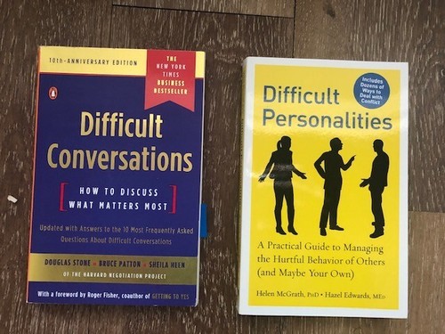Difficult Personalities and Difficult Conversations - x2 Book Combo | eBay