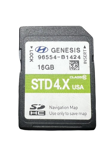 Genuine 2015 2016 SD Navigation Memory Card OEM 96554-B1424 Map data ...