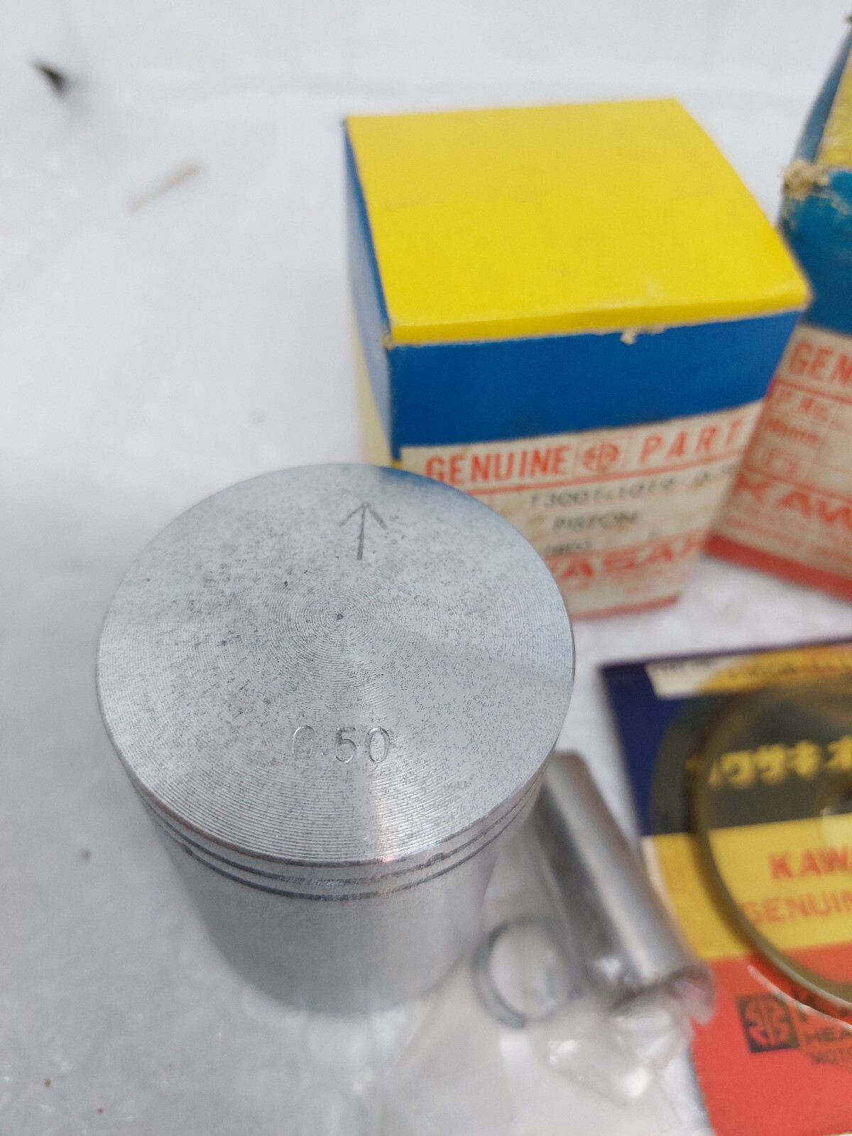 Genuine Kawasaki GTO 110 KH110 Piston Ring Kit OS 0.50 13001-1019 | eBay