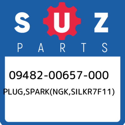 09482-00657-000 Suzuki Plug,spark(ngk,silkr7f11) 0948200657000, New ...