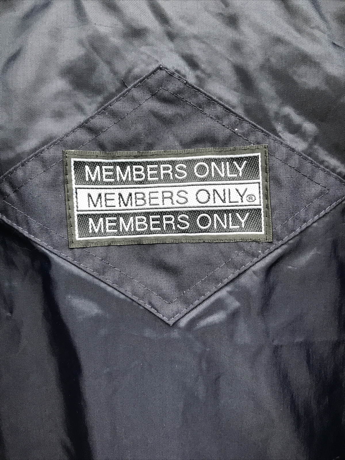 Vintage Members Only jacket 1980s Navy Blue 2XL New W… - Gem