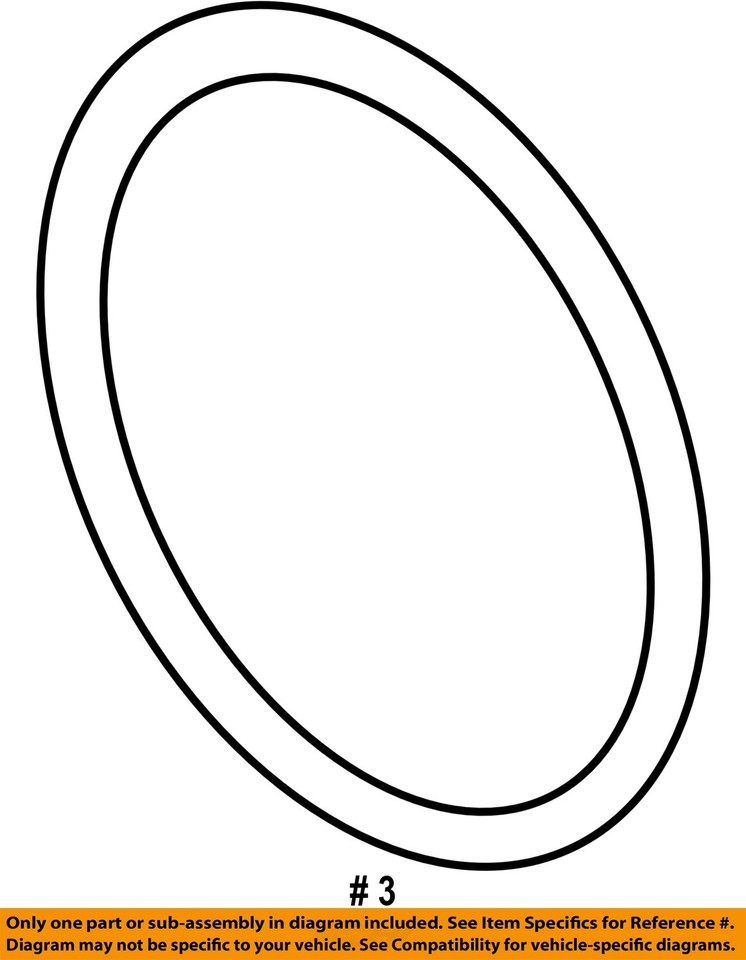 FORD OEM 11-24 Expedition Cooling Water Pump-Water Pump O-Ring ...