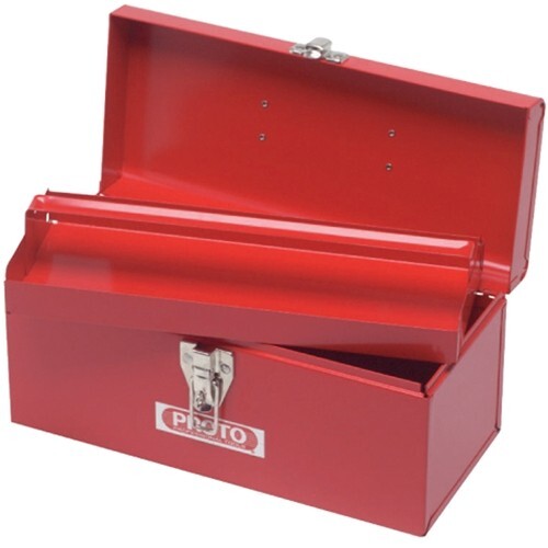 Proto J9954-NA General Purpose Single Latch Tool Box, 14" x 6" x 6-1/2 ...