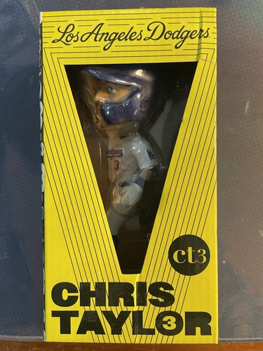 Los Angeles Dodgers Chris Taylor ct3 Collectible Figurine Bobblehead | eBay
