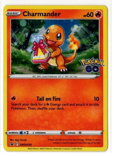 Pokemon TCG Pokemon GO Charmander #SWSH232 | eBay