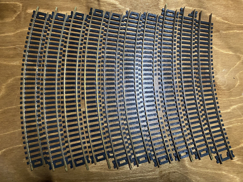 10x ATLAS HO Scale 18" Radius Snap Track - batch 10 | eBay