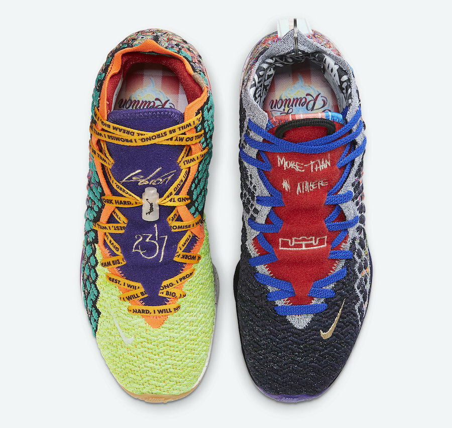 Nike LeBron 17 What The CV8079-900 Size 7.5 Multicolor | eBay