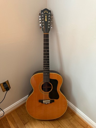 Guild F212XL 12 string acoustic 1980 VG case | eBay