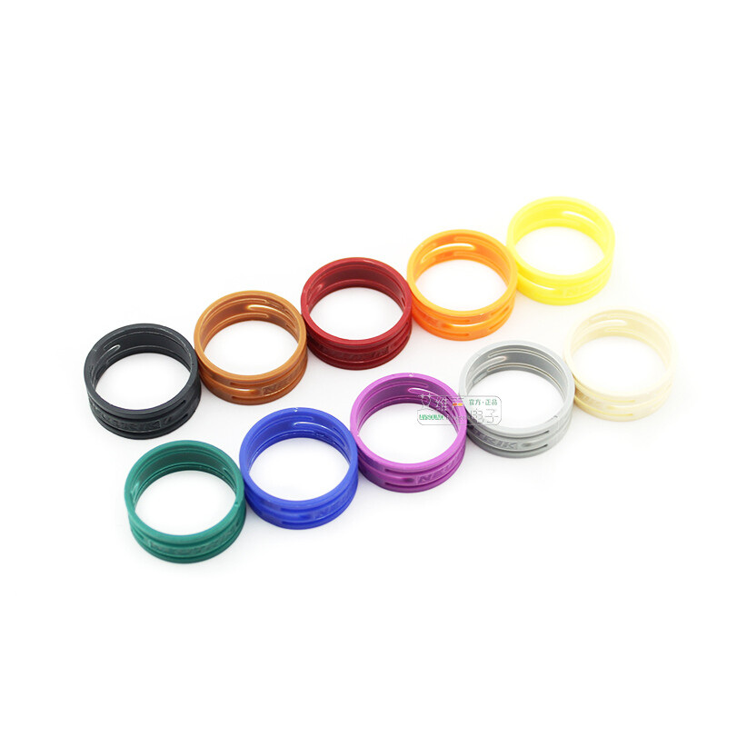 XLR Rings Coloured for XXR Marking Male Female Colour Coded Bushing ...
