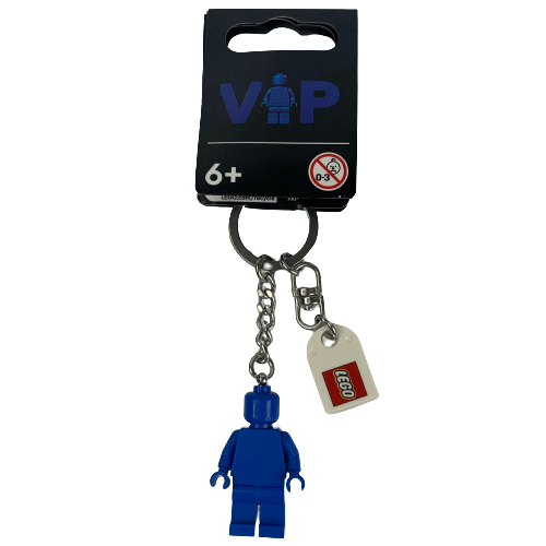 LEGO Blue Minifigure Keychain 854090 VIP Exclusive New NWT's | eBay