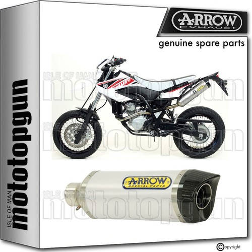 ARROW EXHAUST OK THUNDER ALUMINIUM C YAMAHA WR 125 X 2011 11 2012 12 | eBay