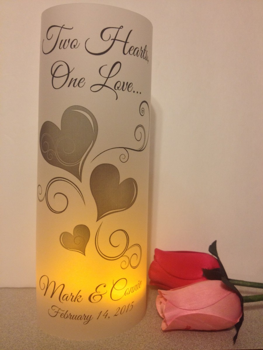Personalized Wedding Luminaries