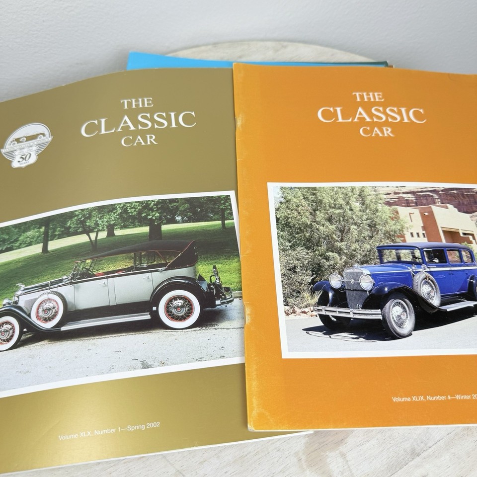 The Classic Car Magazine 18 Lot 1 Full Year & 1964 Car Club America VTG ...