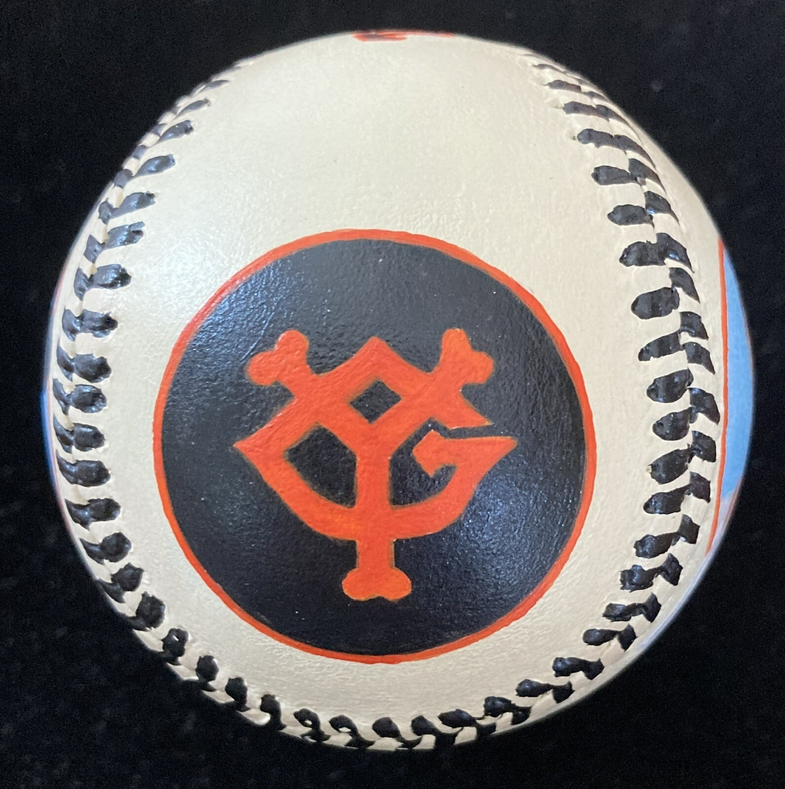 SADAHARU OH AUTO AUTOGRAPH SIGNED HAND PAINTED BASEBALL TOKYO GIANTS ...