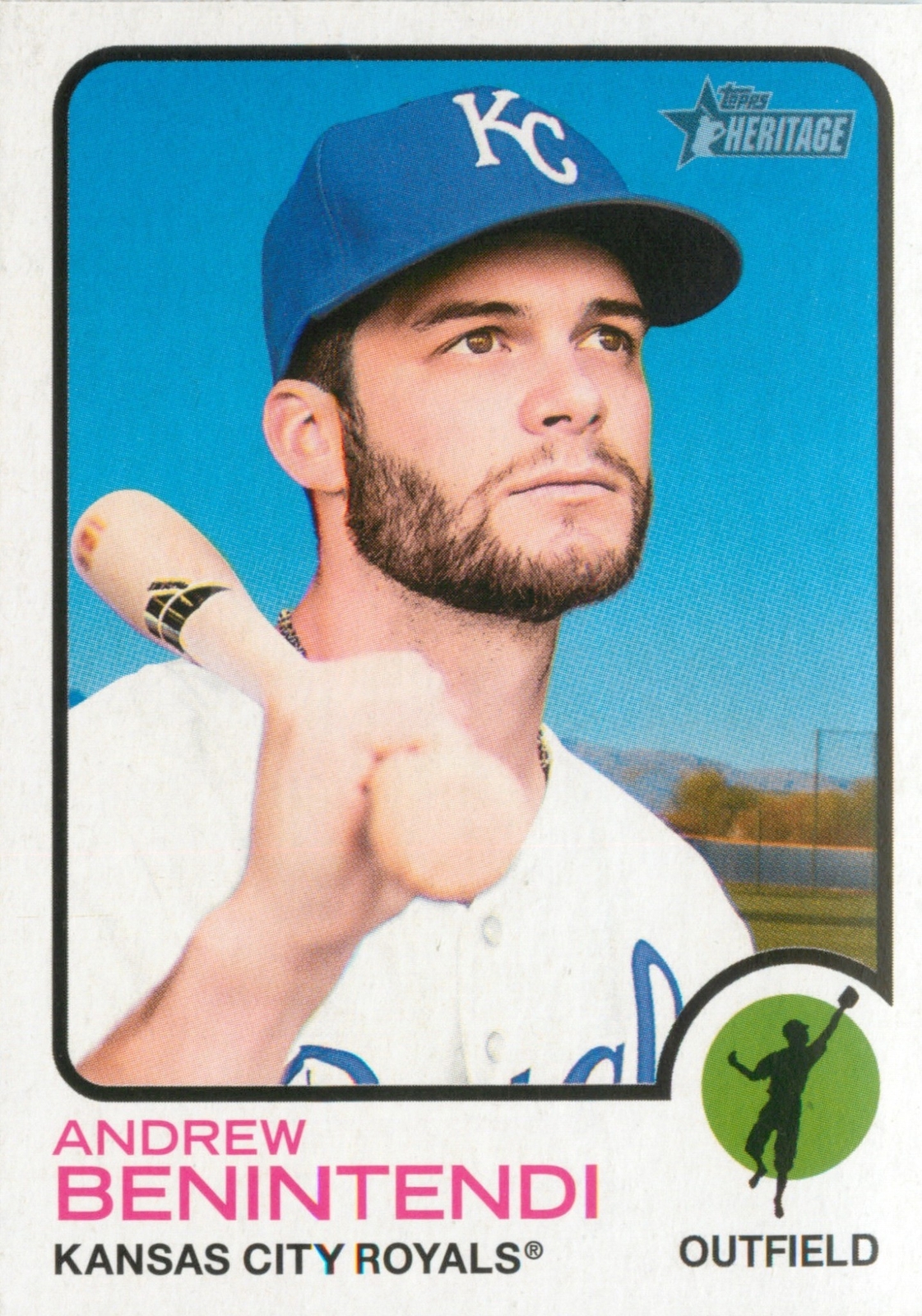 Andrew Benintendi 2022 Topps Heritage Baseball Card #30 Kansas City ...