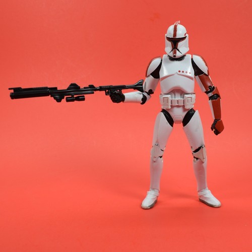 Star Wars Black Series 6" Inch #13 Clone Trooper Captain Red As Shown ...