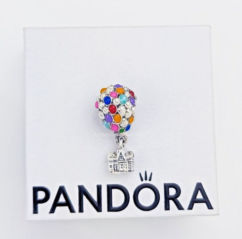 New 100% Authentic PANDORA 925 Disney Pixar Up House & Balloons Charm ...
