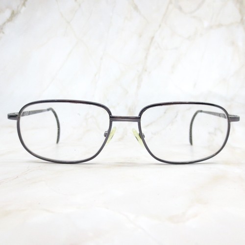 OnGuard Eyeglasses Frame EN166-F Mens Gray Metal Full Rim Rectangular ...