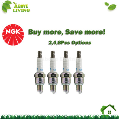 NGK Spark Plugs CR4HSB For Honda F220 EU2000I EU2000IA Yamaha EF1000IS ...