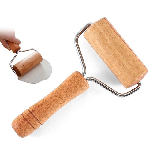 Rolling Pin Non-stick Food Grade Mini Gadget T-shaped Rolling Pin Easy ...