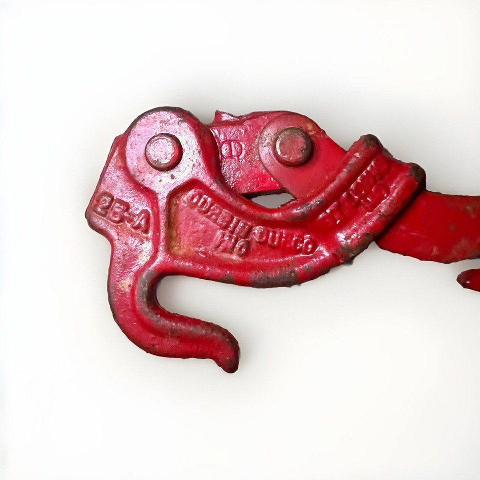 VTG Durbin Durco Fence Stretcher Rope Double Pulley Block & Tackle St ...