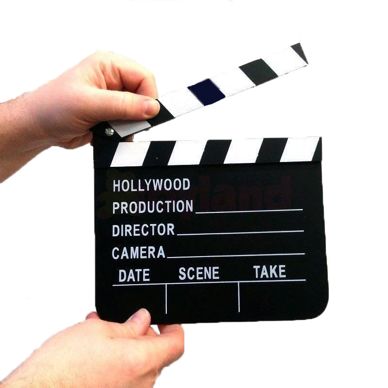Wooden Directors Hollywood Film Movies Party Decoration Clapper Board ...
