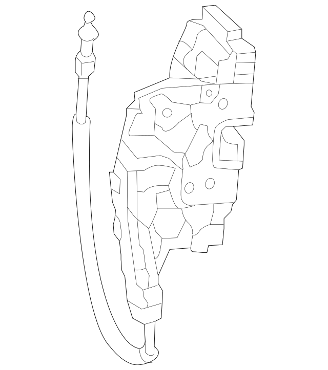 Mercedes Benz Genuine GLK350 GLK250 2010-2015 Lock Actuator OE ...