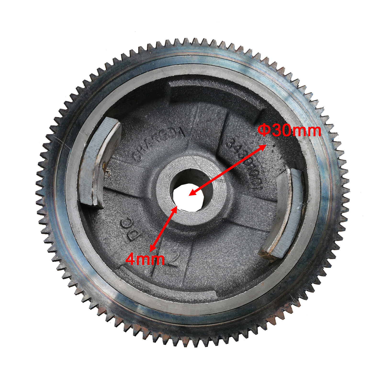 TDKMAN Electric Start Flywheel Honda Copy GX340 GX390 11HP 13HP 16HP ...
