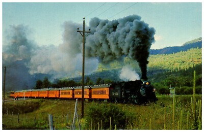 Denver & Rio Grade Narrow Gauge Passenger Train Durango & Silverton ...
