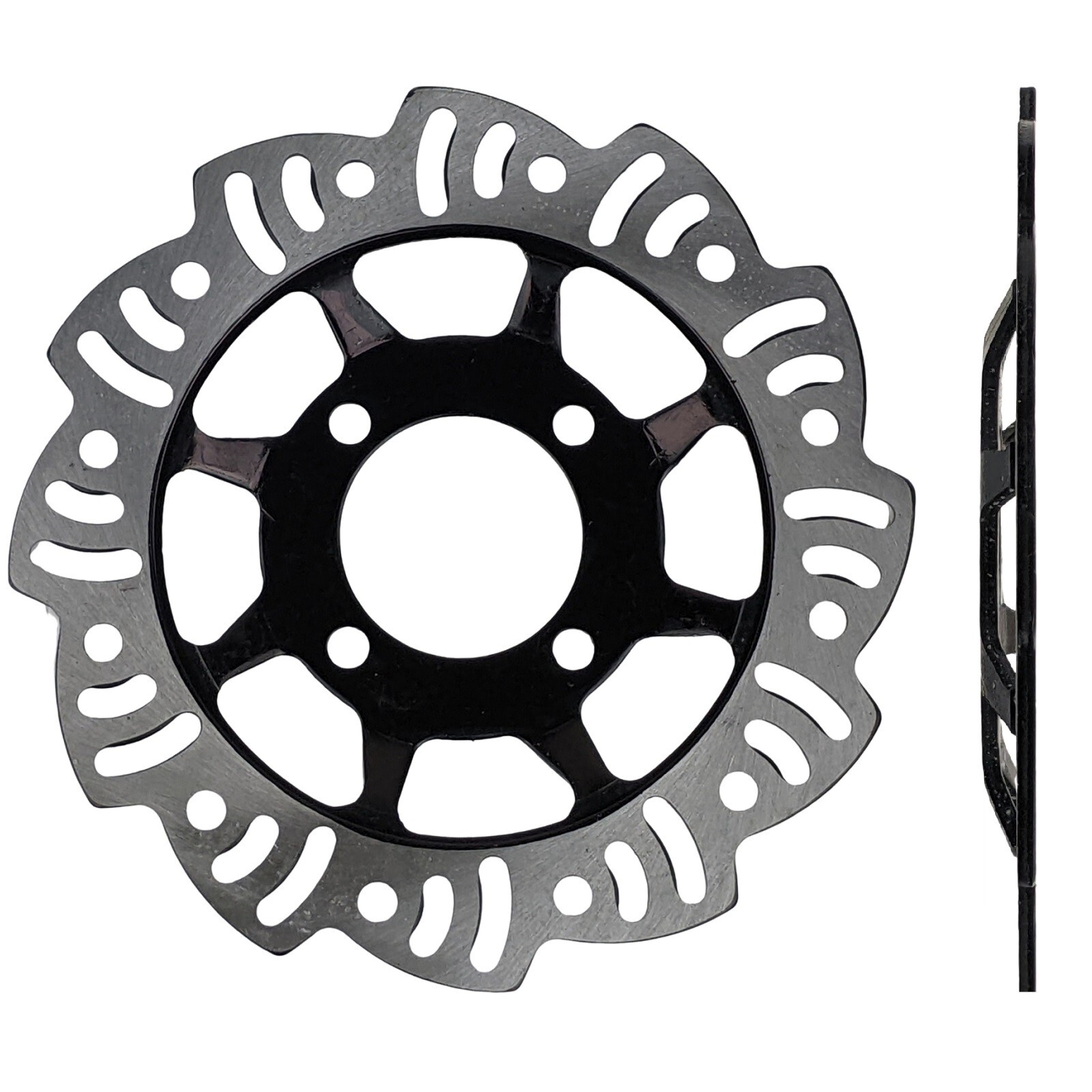 188mm Hat Shaped Front Disc Brake Rotor for 50cc-125cc Pit Dirt Bike ...