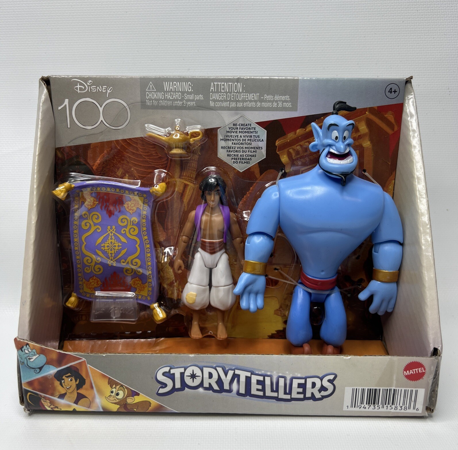 Disney Storytellers Aladdin Action Figures Cave of Wonders 3-Pack ...