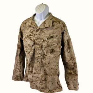 USMC Marine Corps MARPAT Utilities Desert Camouflage Blouse | eBay