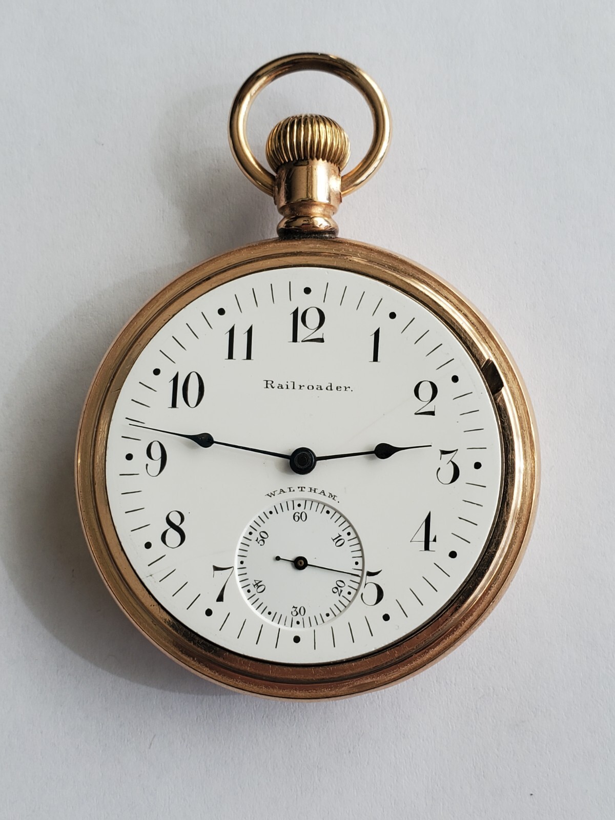 Scarce 18s Waltham Model 1892 "Railroader" Grade 17 Jewels Running ...